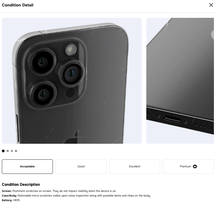Device Conditions Definition – Reebelo Australia Help Centre
